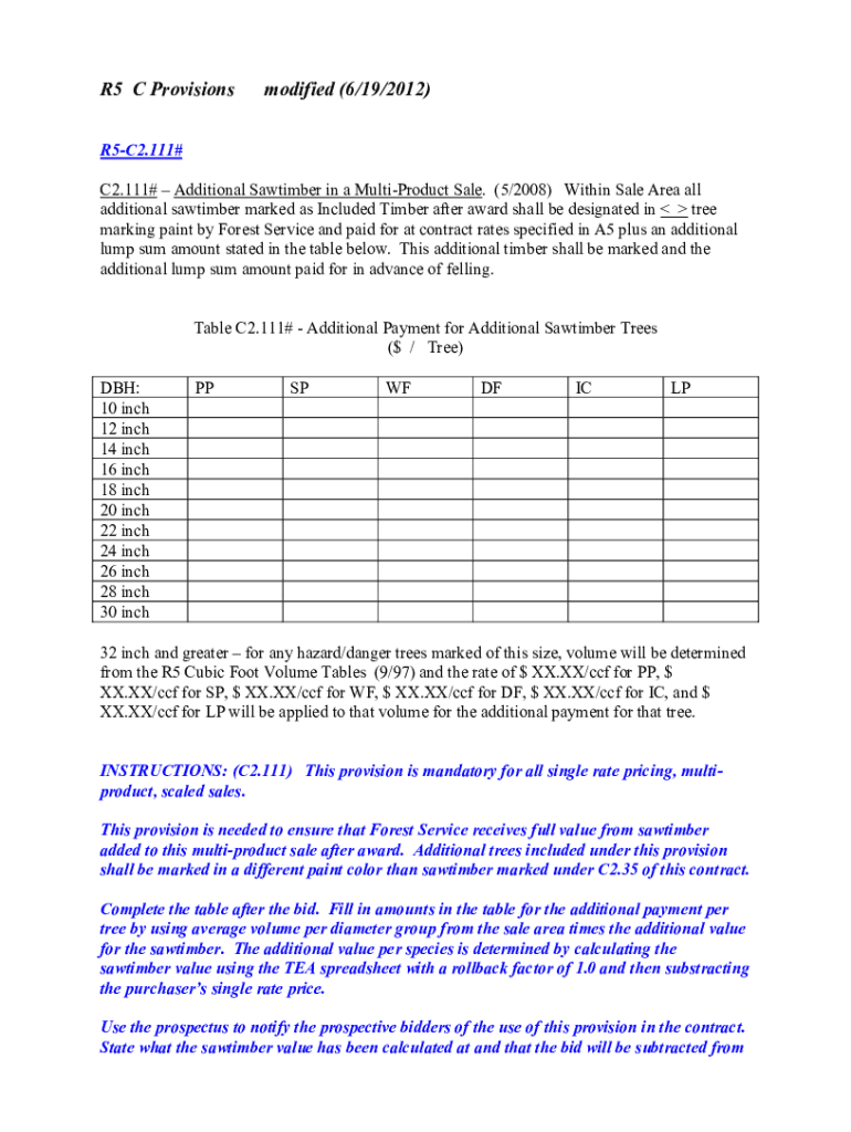 Fillable Online R5 C Provisions Fax Email Print - pdfFiller