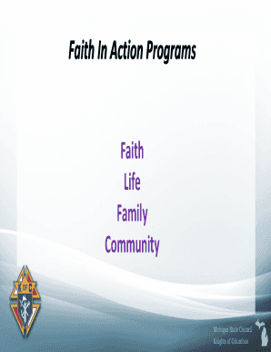 Fillable Online Faith In Action Programs Fax Email Print - pdfFiller