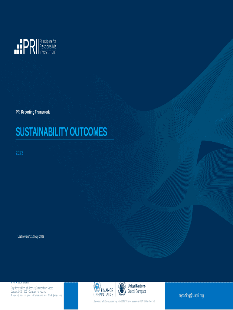 sustainability outcomes - UN PRI Doc Template | pdfFiller