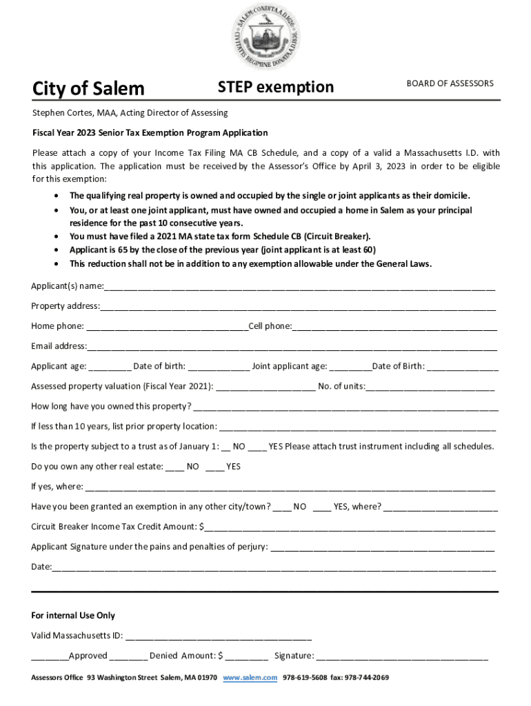 Fillable Online Form 96-1 Application for Personal Property Tax ... Fax ...