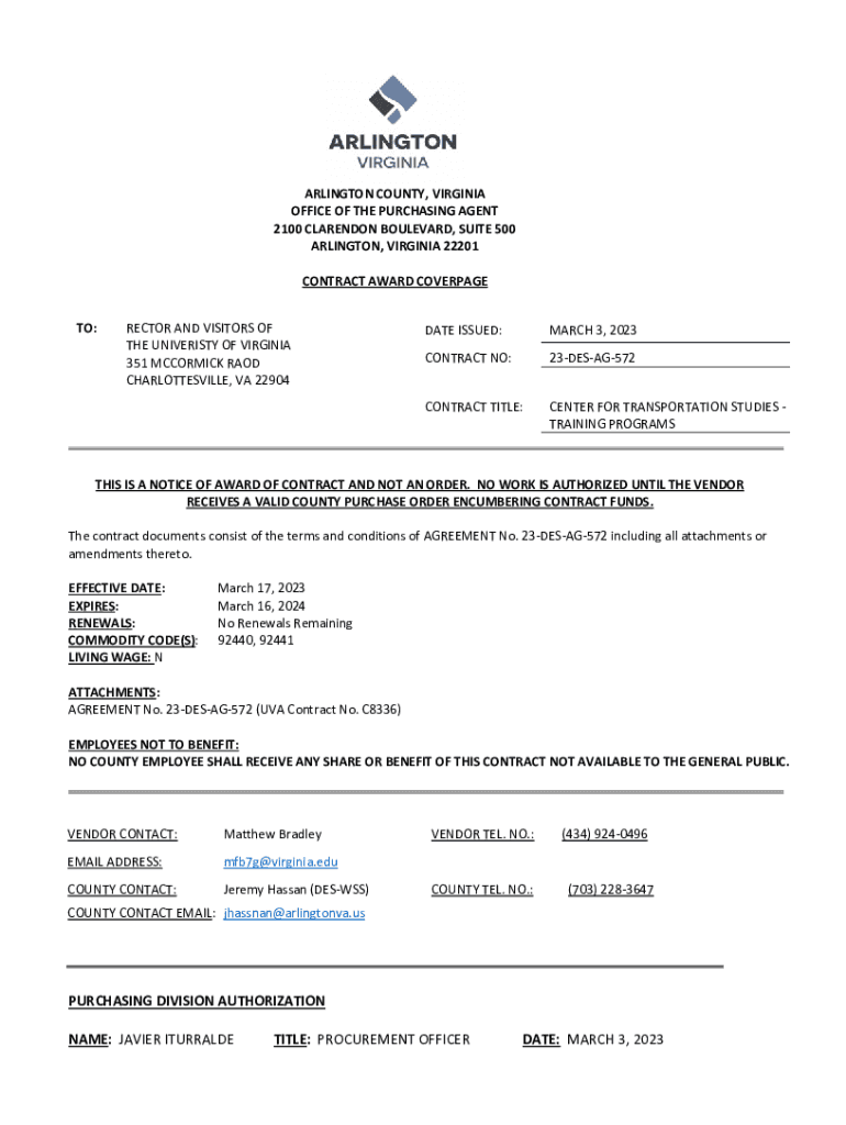 Fillable Online County Manager's Office - Government Fax Email Print - pdfFiller