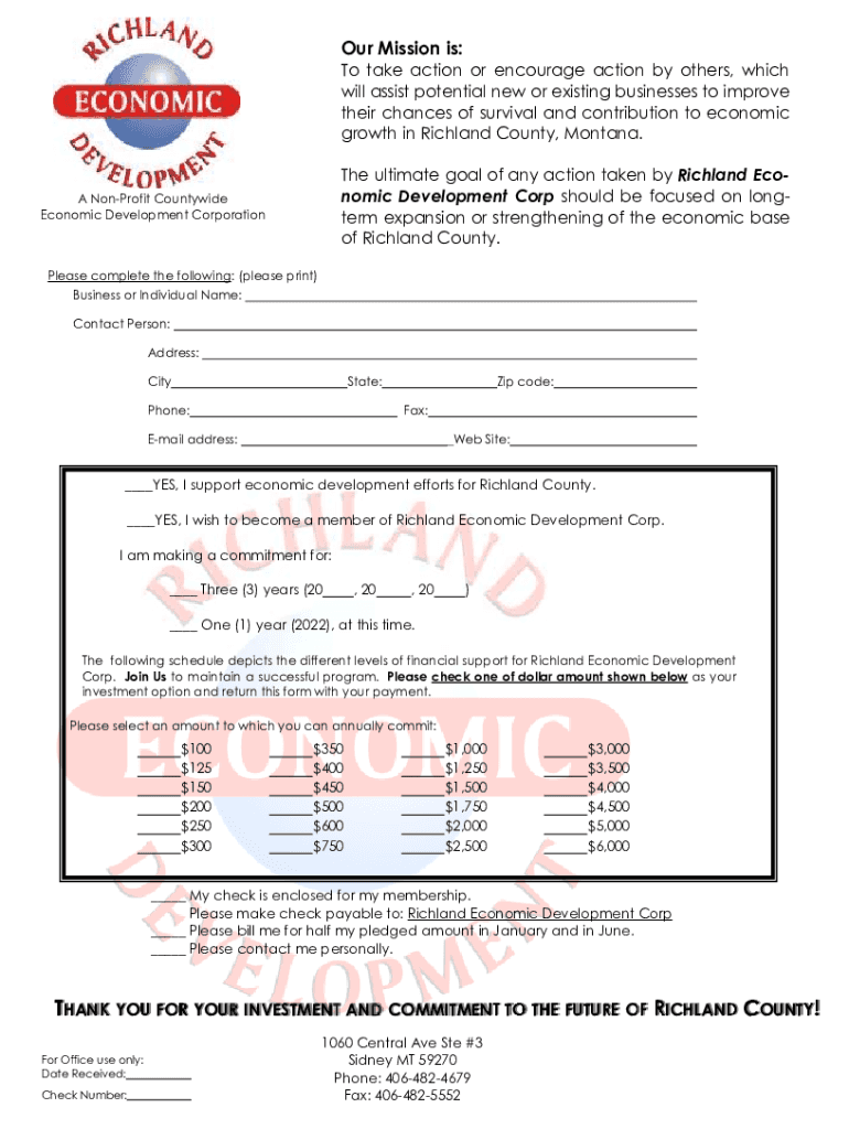 Fillable Online 2022 New membership form.pub Fax Email Print - pdfFiller