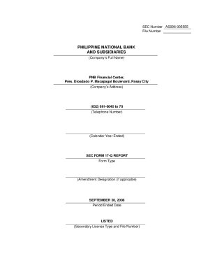 Fillable Online PHILIPPINE NATIONAL BANK - Pnb Financial Center Pres ...