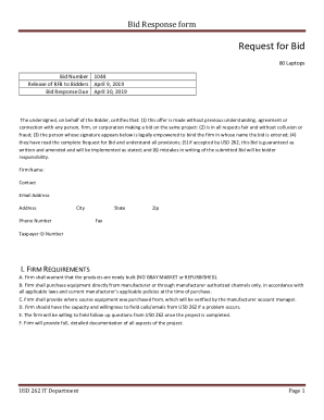 Fillable Online invitation for bids (ifb) no. 21-3194 Fax Email Print - pdfFiller