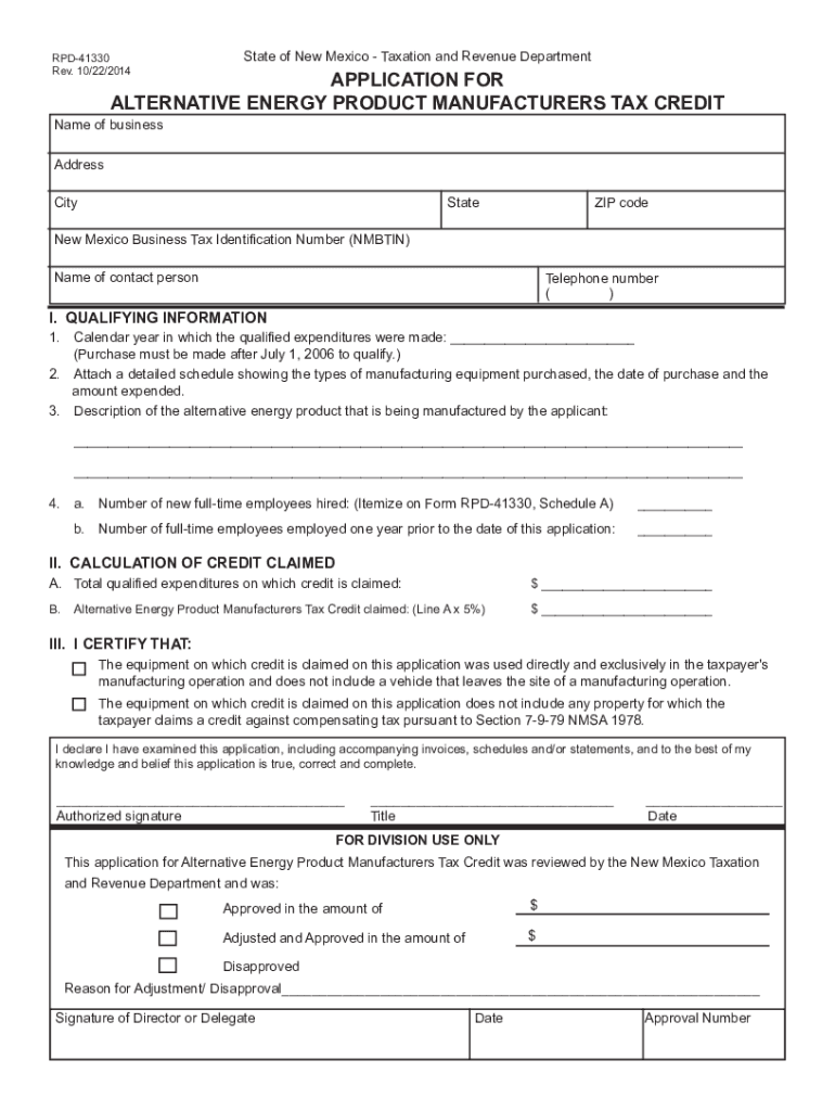 Fillable Online Renewable Energy Claim Form Fax Email Print - pdfFiller