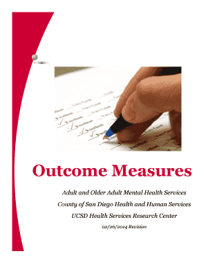 Fillable Online Outcome Measures Tutorial Fax Email Print - pdfFiller