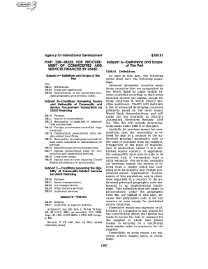 Fillable Online gpo 22 CFR 228 - U.S. Government Printing Office - gpo ...