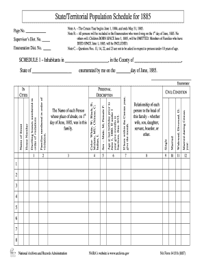Fillable Online archives National Archives genealogy forms and charts ...