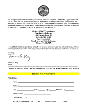 Fillable Online stlouis-mo 120 vanguard-application.doc Fax Email Print ...