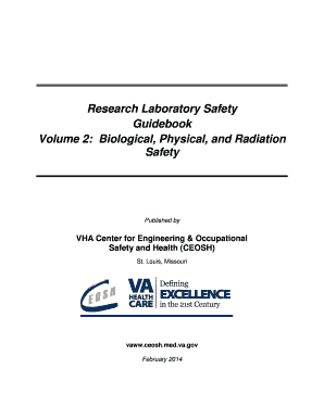 Fillable Online Research Laboratory Safety Guidebook Volume 1: Fax ...