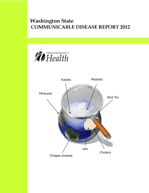 Fillable Online doh wa Washington State Communicable Disease Report ...
