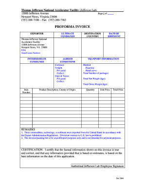 109 Printable Dhl Proforma Invoice Templates - Fillable Samples in PDF ...