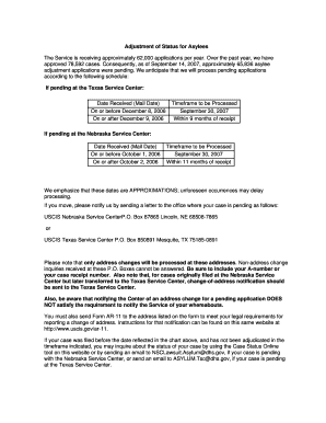 Fillable Online uscis Adjustment of Status for Asylees Fax Email Print ...