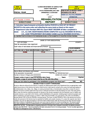 Fillable Online REHABILITATION REPORT Fax Email Print - pdfFiller