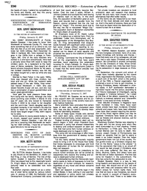 Fillable Online gpo E96 CONGRESSIONAL RECORD Extensions of Remarks the hearts of many - gpo Fax ...