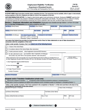 Fillable Online CIS Form I-9 Fax Email Print - pdfFiller
