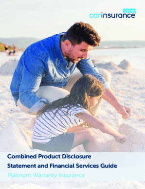 Fillable Online Accidental Damage Product Disclosure Statement Fax ...