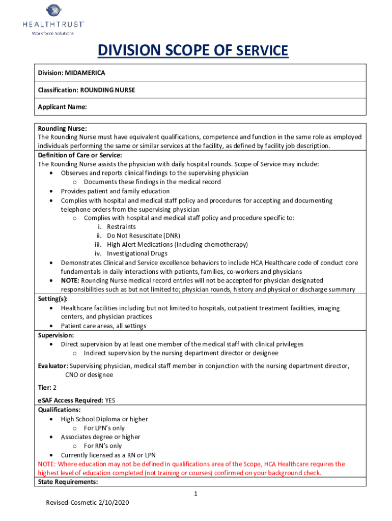 Fillable Online Purposeful Nurse Hourly Rounding: Plan to Decrease ...