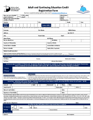 Fillable Online Dufferin-Peel's Adult and Continuing Education ... Fax Email Print - pdfFiller