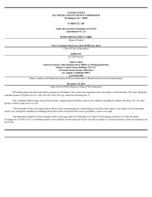 Fillable Online STR - Amended Statement of Ownership (sc 13g/a) Fax ...