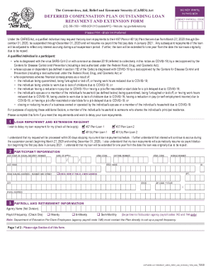 Fillable Online DEFERRED COMPENSATION PLAN - LOAN REQUEST ... Fax Email ...