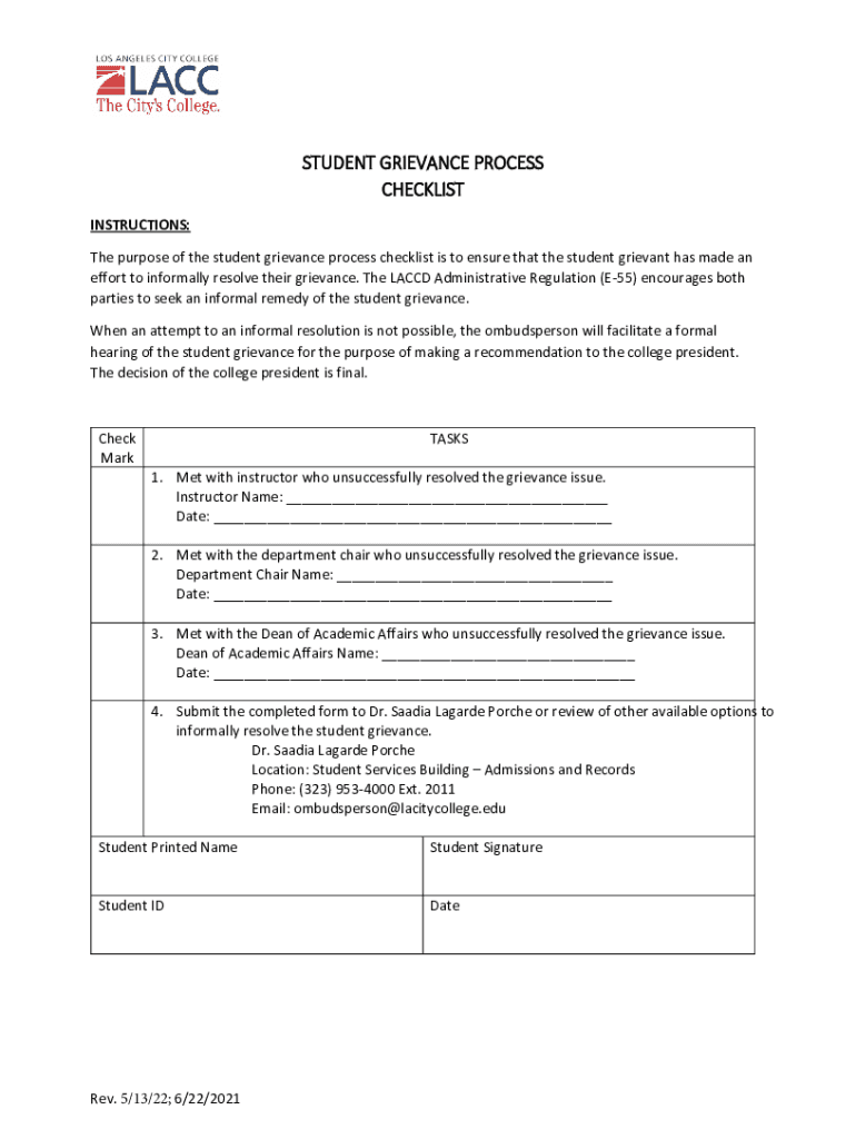Fillable Online College of San Mateo Formal Statement of Student ...