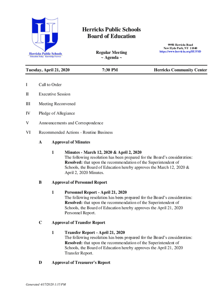 Fillable Online Recommended Actions - Routine Business Fax Email Print ...