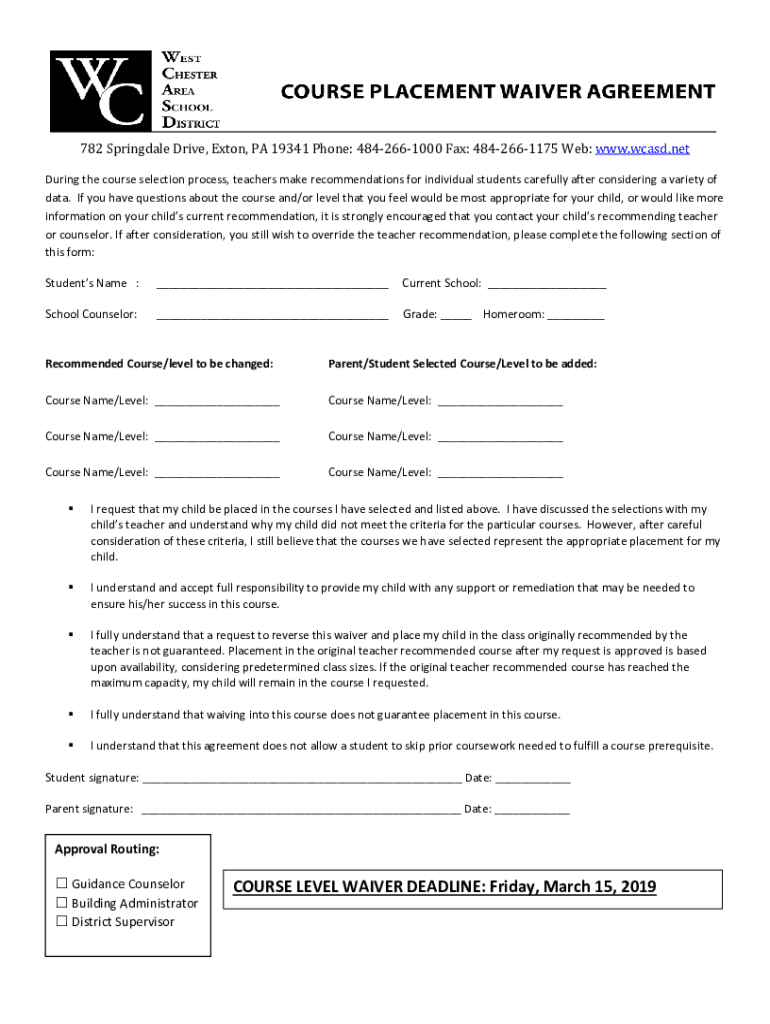 Fillable Online 4 ways parents and families can get involved in wcasd ...