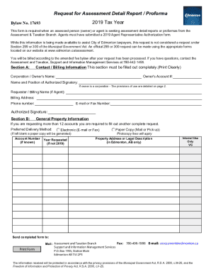 Fillable Online Property Tax Forms and Instructions for Rural Electric ...