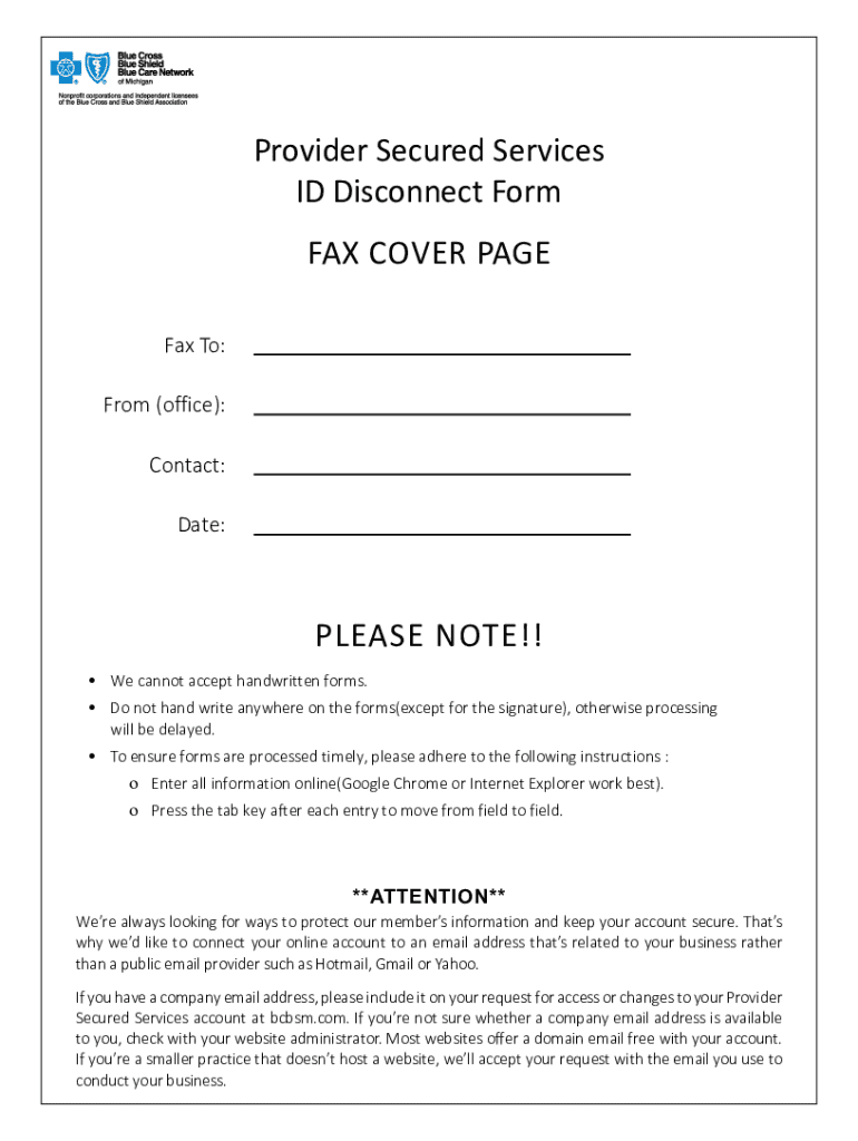 Fillable Online Fillable Provider Secured Services ID Reassignment Form ... Fax Email Print ...