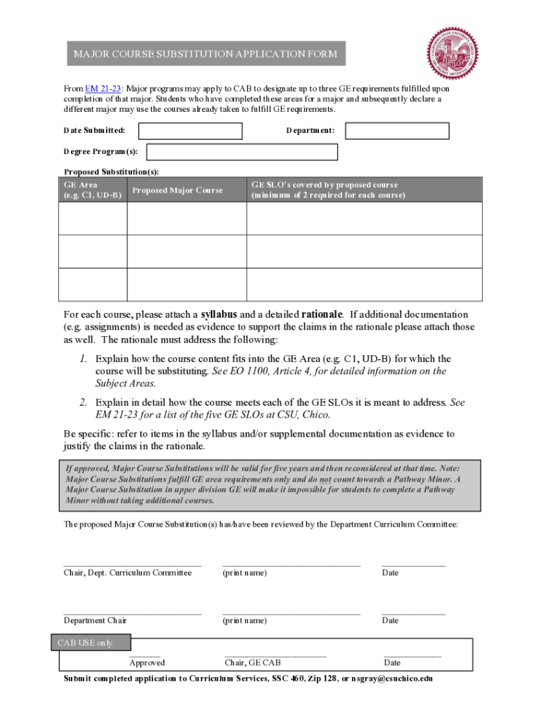 Fillable Online General education requirementsMorris One Stop Student ... Fax Email Print ...