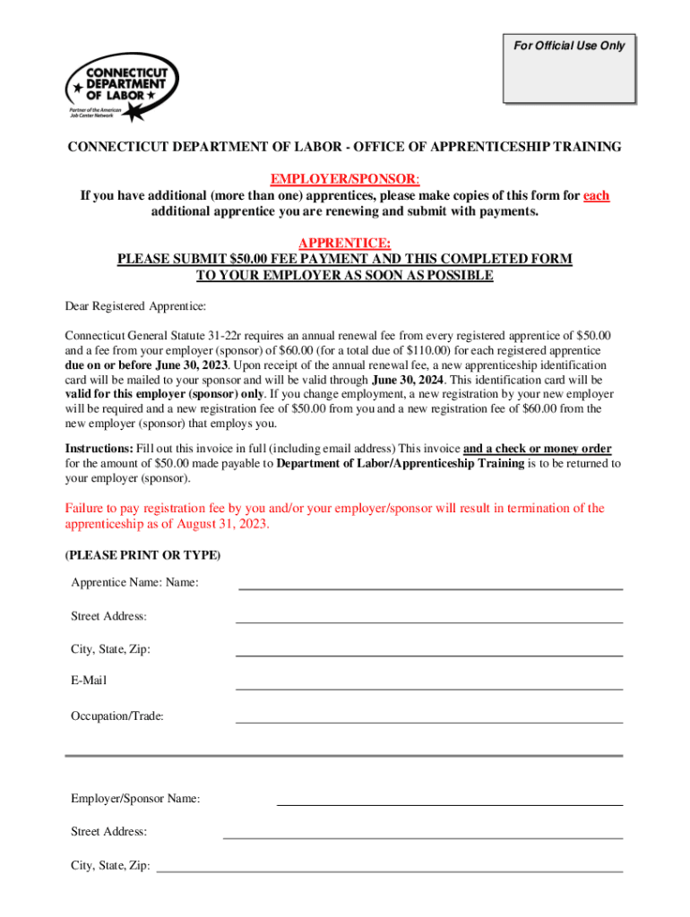 Fillable Online Register an Apprenticeship Program Fax Email Print ...