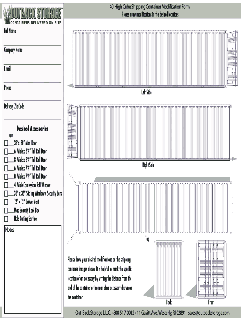 Fillable Online 40ft New Open Side Shipping Containers I Save Up To 30% ...