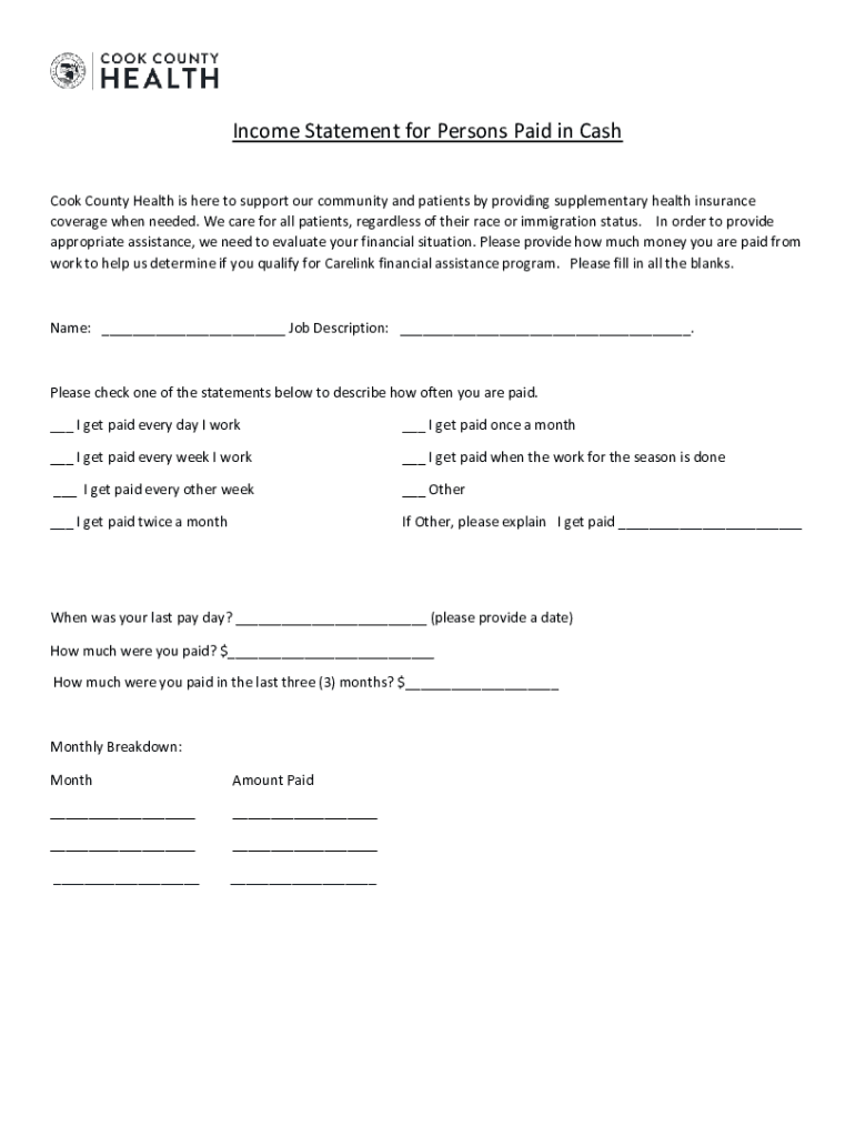 Fillable Online Health Insurance Statements Fax Email Print - pdfFiller