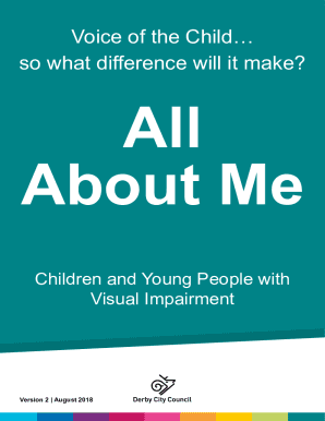 Fillable Online Voice of the Child so what difference will it make? Fax ...