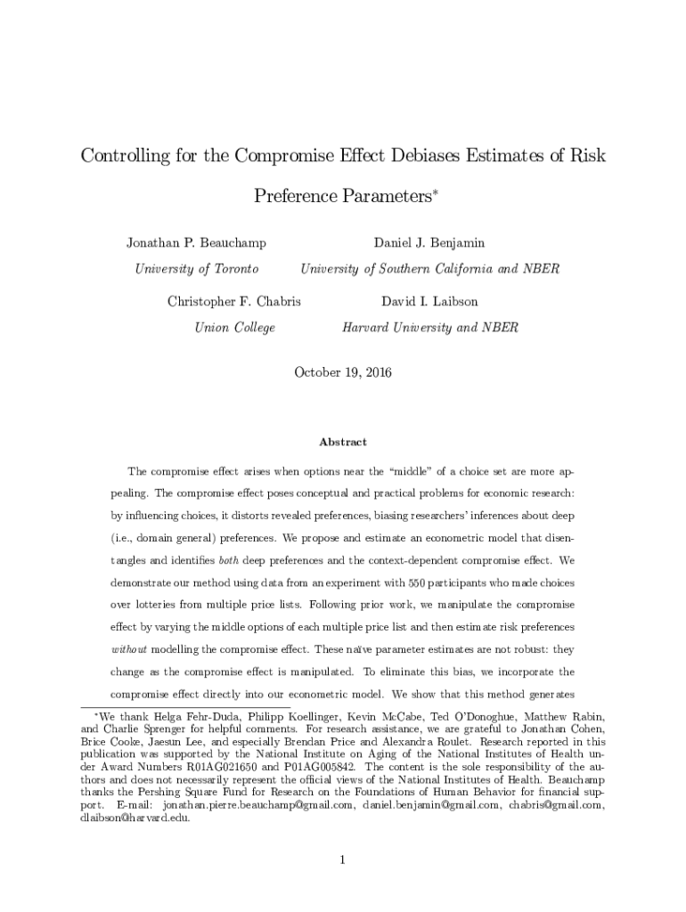 Fillable Online scholar harvard Measuring and Controlling for the ...