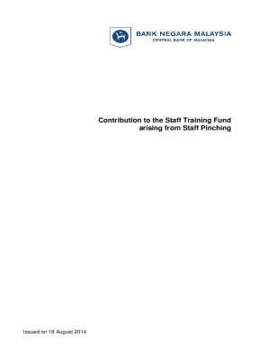 Fillable Online Contribution to the Staff Training Fund arising from ...
