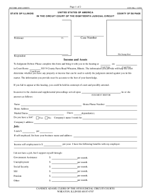 Fillable Online CASE NUMBER NOTICE OF CHANGE OF ADDRESS I, , ... Fax Email Print - pdfFiller