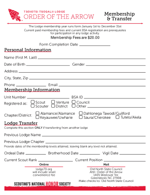 Fillable Online National Service Award Fax Email Print - pdfFiller