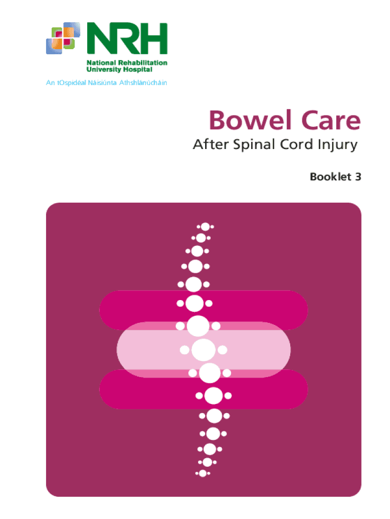 Fillable Online Neurogenic bowel management after spinal cord injury Fax Email Print - pdfFiller