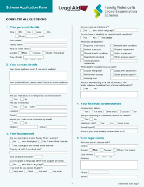 Fillable Online Scheme Application Form Fax Email Print - pdfFiller