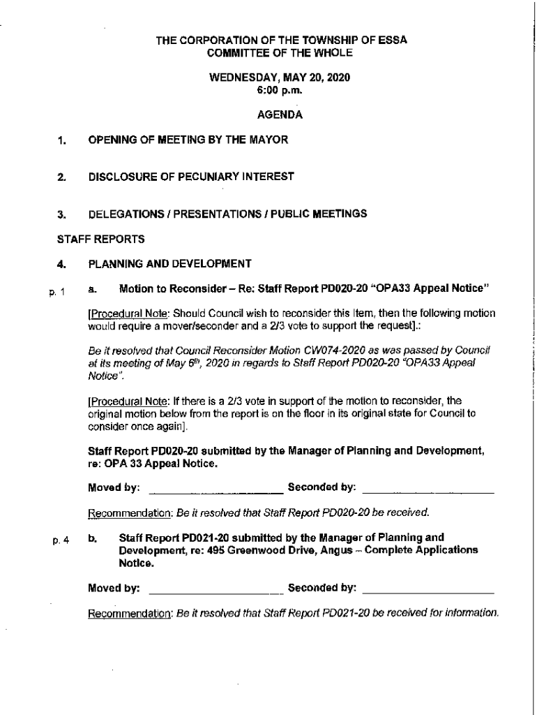 Fillable Online DECLARATION OF PECUNIARY INTEREST: DELEGATION Fax Email ...