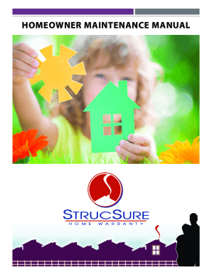 Fillable Online New Homeowner's Maintenance Guide: How To Plan Your ...