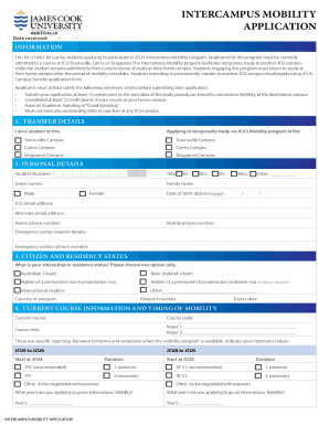 Fillable Online ELIGIBILITY FOR INTERNATIONAL MOBILITY PROGRAM Fax ...