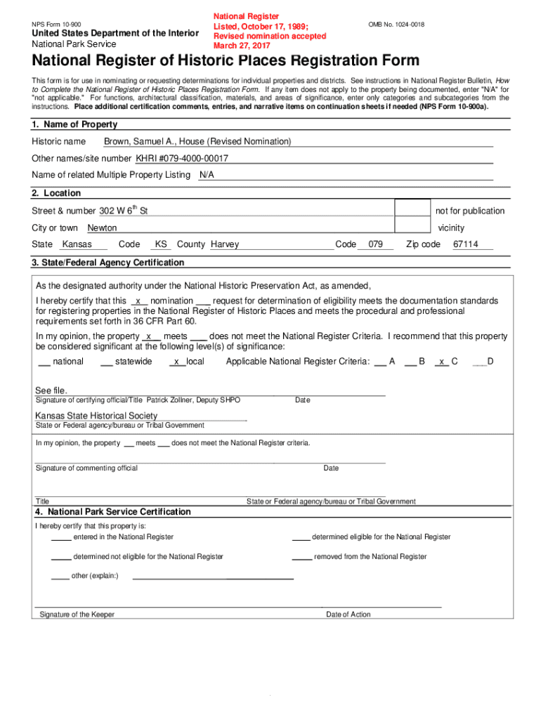 Fillable Online Revised nomination accepted Fax Email Print - pdfFiller