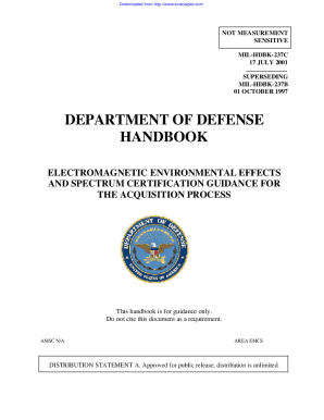 Fillable Online mil-hdbk-237d, department of defense handbook Fax Email ...