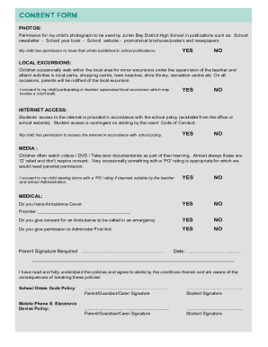 Fillable Online Student-Photos Media Consent Form Fax Email Print ...