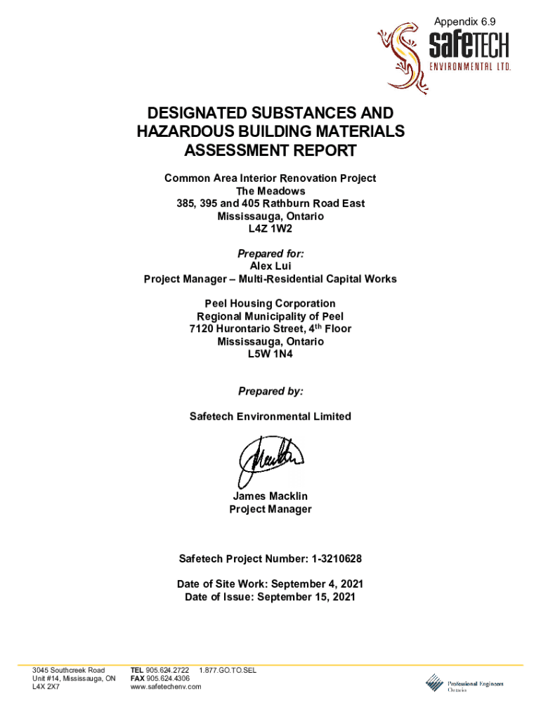 Fillable Online DESIGNATED SUBSTANCES AND HAZARDOUS ... Fax Email Print ...