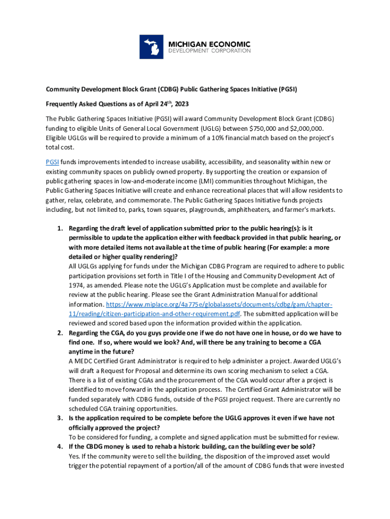 Fillable Online PUBLIC GATHERING SPACES INITIATIVE APPLICATION ... Fax Email Print - pdfFiller