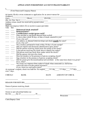 Fillable Online probable cause arrest warrant and affidavit in support thereof Fax Email Print ...